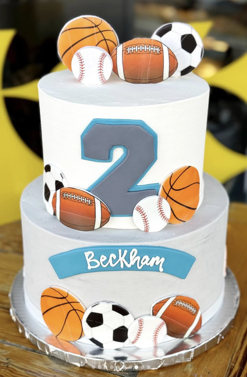 Sports Balls Cake | 2tarts Bakery