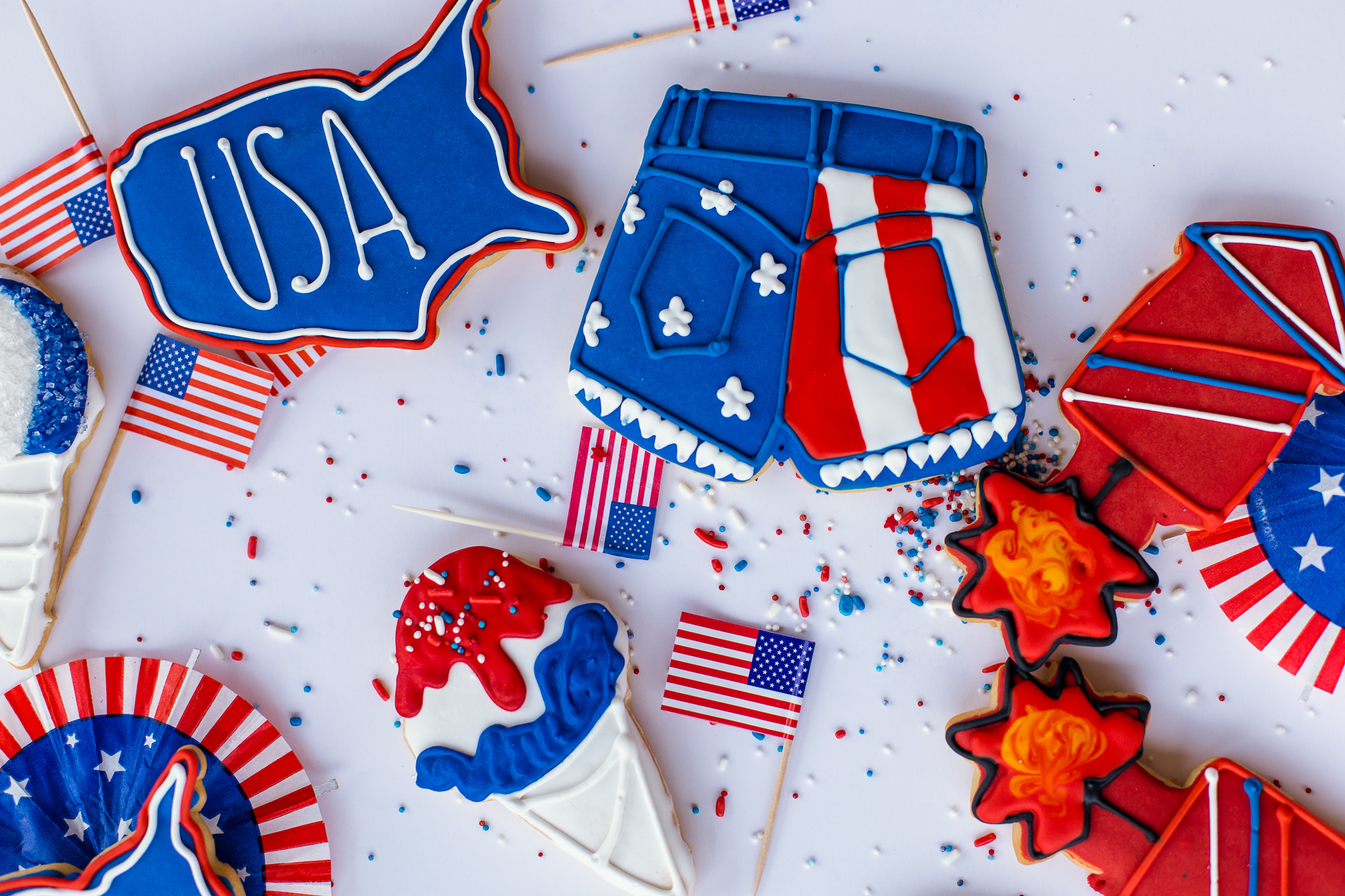 Patriotic Cookie Set | 2tarts Bakery